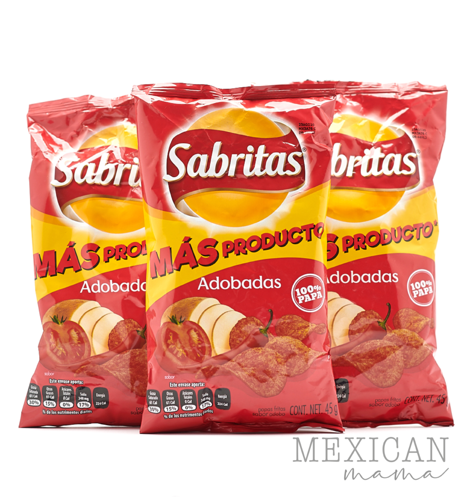 Sabritas Adobadas (pack of 3) (BBD 31/10/21) – Mexican Mama